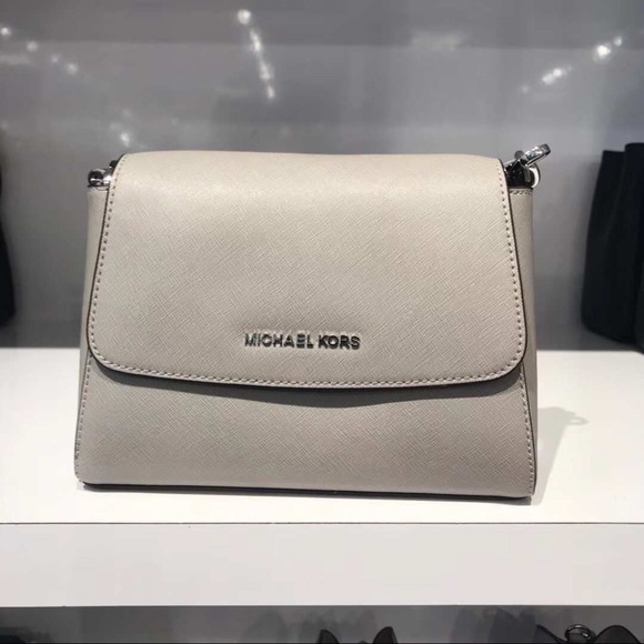 Michael Kors | Bags | Mk Sofia Small Satchel Crossbody Bag In Grey | Poshmark